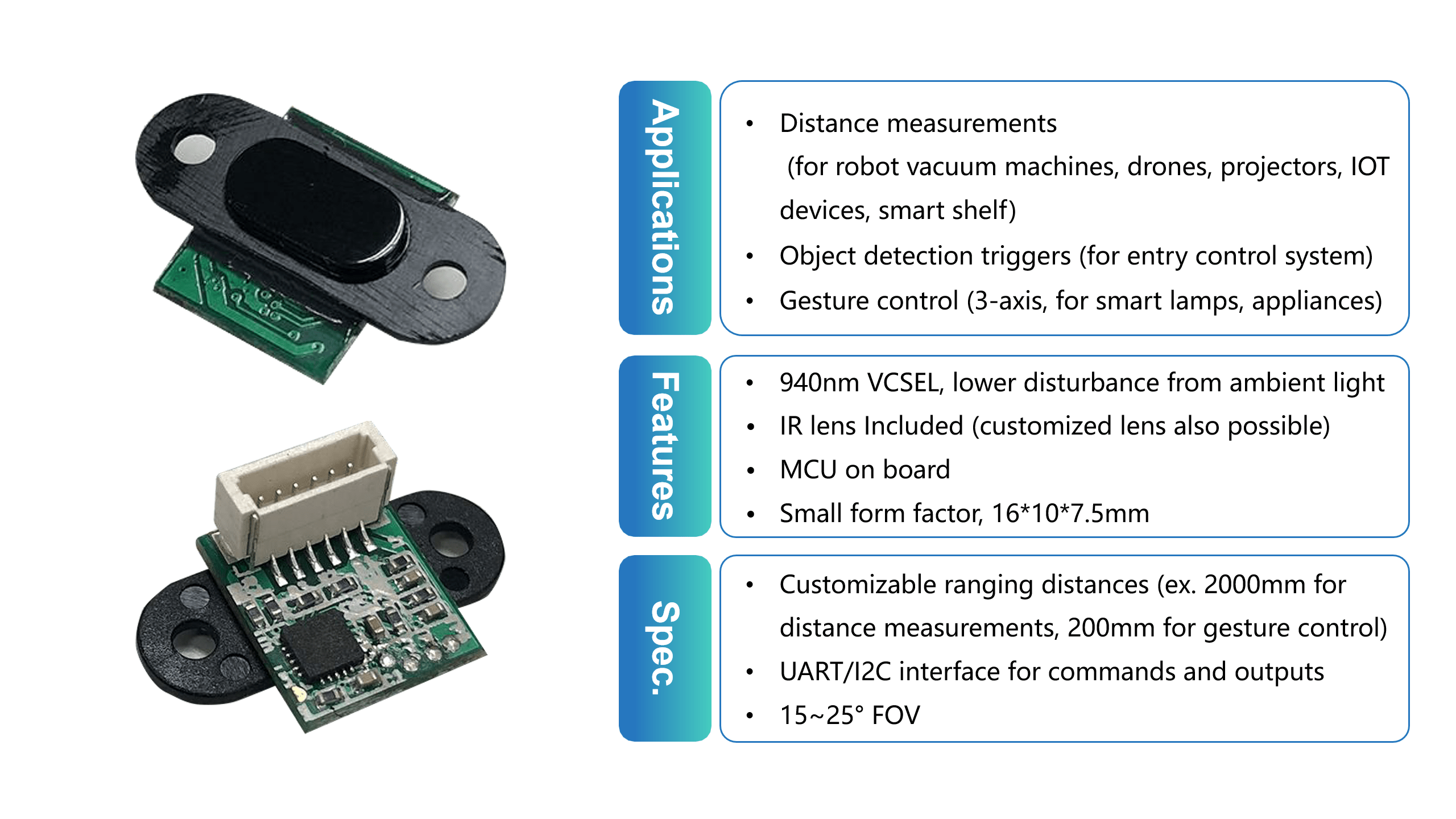 凌烟阁TOF系列产品 - LYG-SEMI